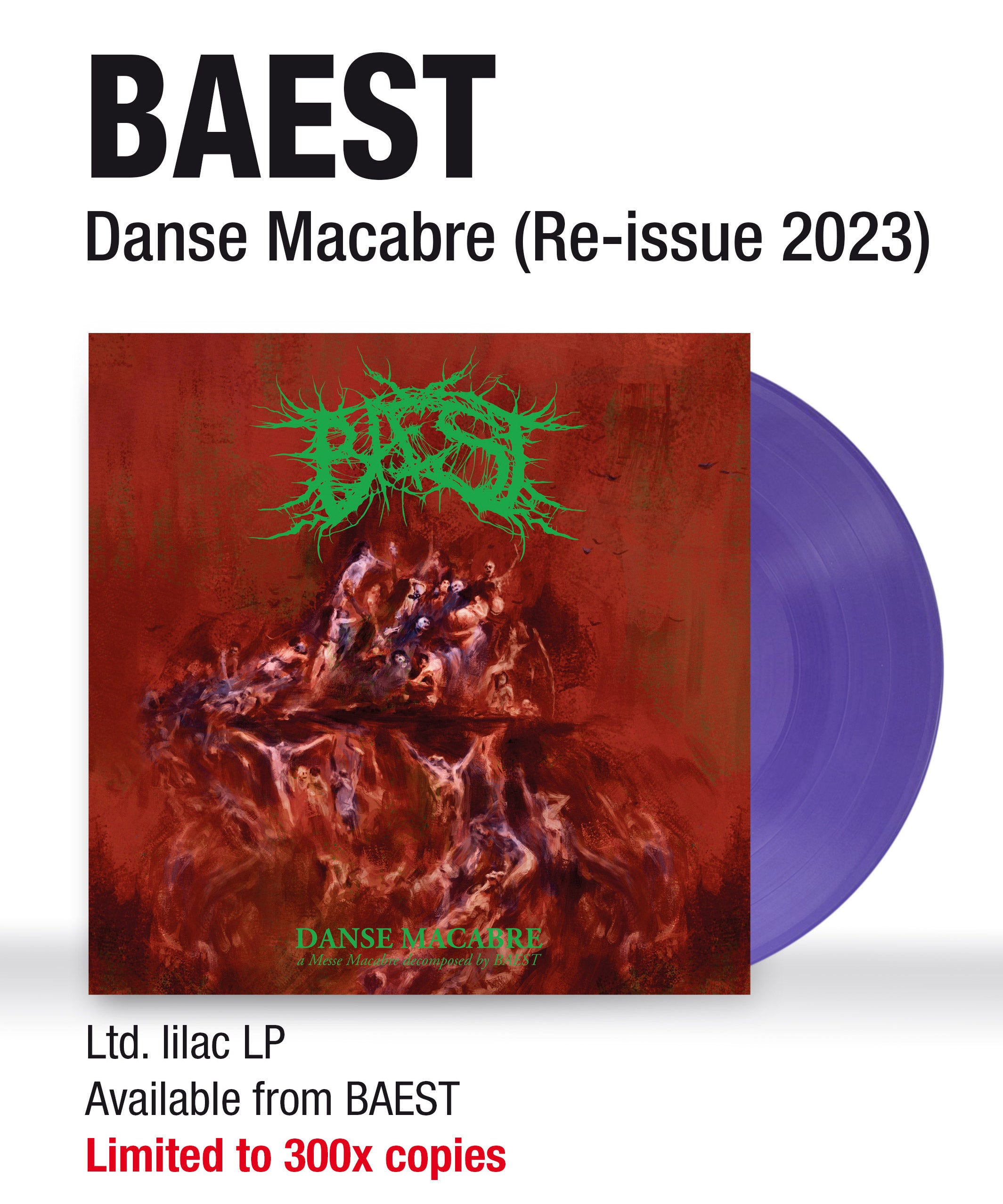 Danse Macabre Re Issue 2023 – BAEST OFFICIAL WEBSHOP